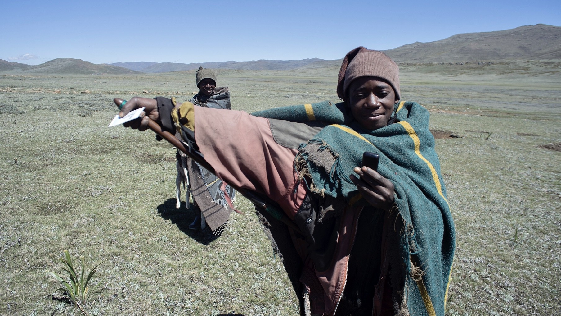 レソトの遊牧民 | Tabi | 旅する鈴木